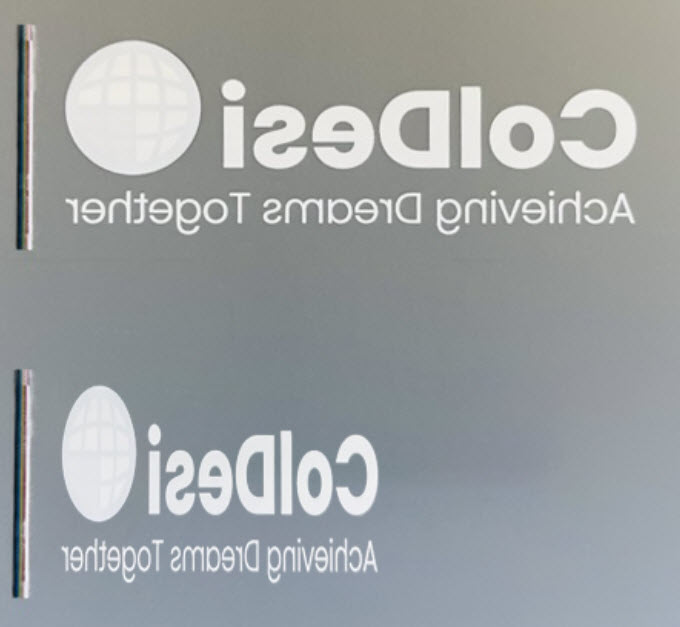 Distorted Print Example