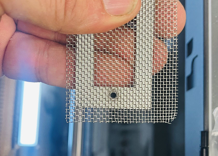 Mesh and Hole Alignment